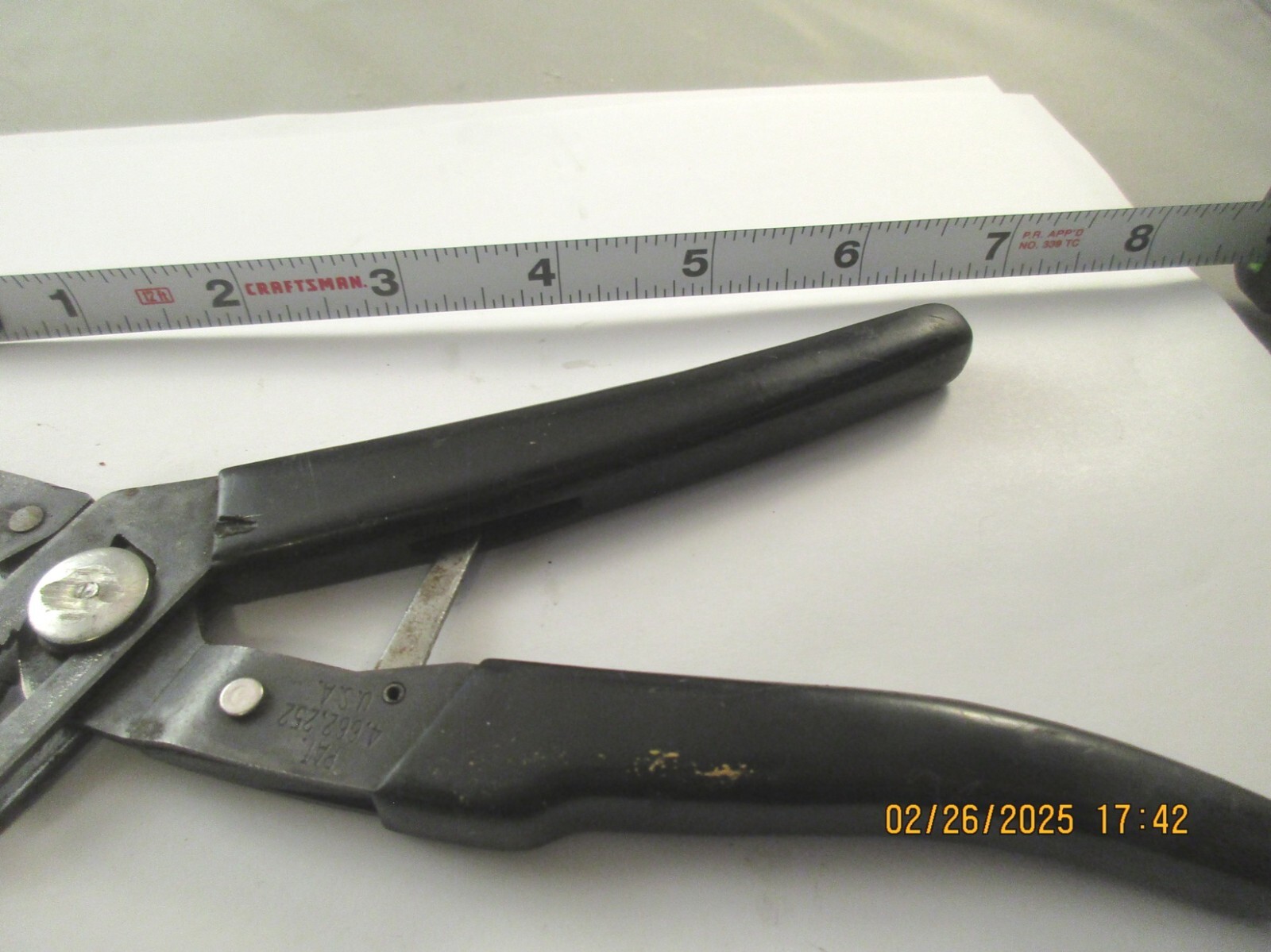 Craftsman Professional Robo Grip 7" Pliers # 45028 USA Used | eBay