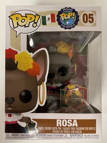 Funko Pop! Rosa (Mexico) #05 Around The World Funko Shop 2020 Exclusive ...
