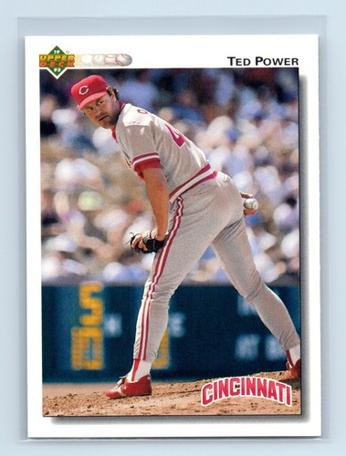 1992 Upper Deck Straight from the Pack Ted Power Cincinnati Reds #680 ...
