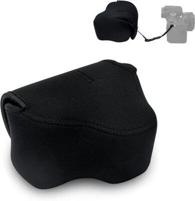 Camera Pouch Case Bag Cover for Canon EOS R7 R10 + RF-S 18-45mm F4.5-6. ...