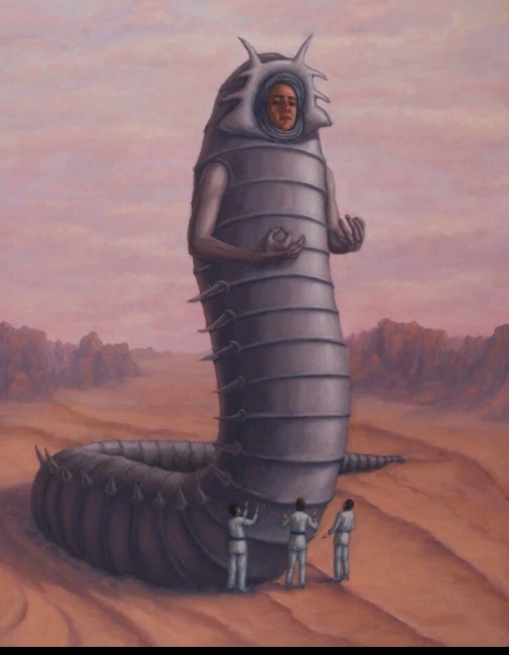 Rare Cheeto shaped like Leto II Atreides The God Emperor of Dune ...