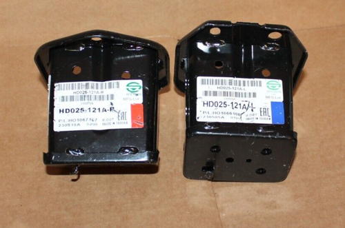 Set of Two Front Bumper Bracket Fits 2006-11 Honda Civic HO1067107 ...