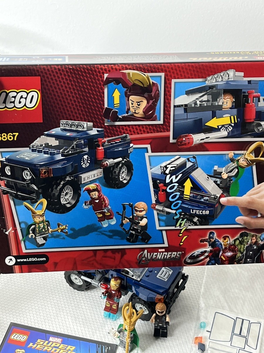 Lego Marvel Superheroes Lokis Cosmic Cube Escape LEGO 6867 Loki's