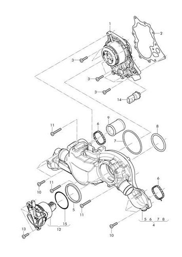 Genuine AUDI VW 100 Avant Quattro 200 80 90 A4 S4 O-Ring 10pcs ...