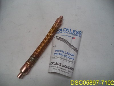 Packless Vibration Absorber P-312/16, WP 620 PSI 43 Bar | eBay