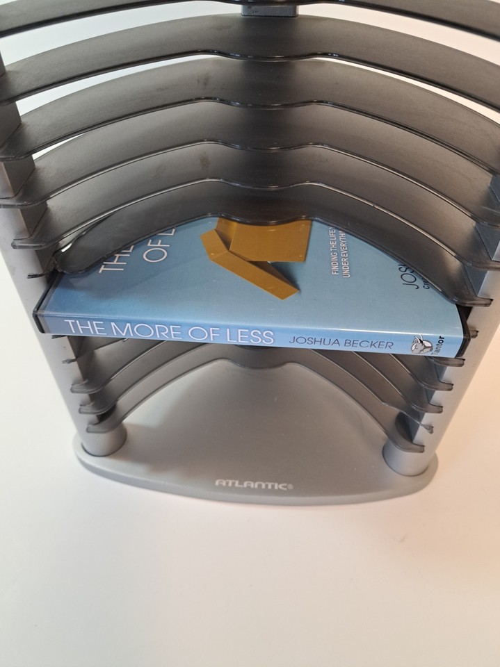 Vintage Atlantic Grey 30 DVD Storage Tower Rack Holder (MINOR DAMAGE ...