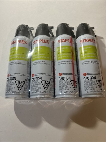 4- Pack, Staples Electronics Duster 7Oz - New! | eBay