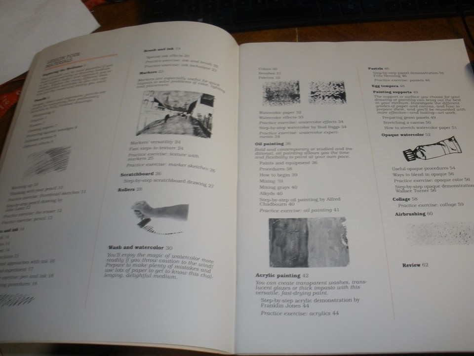 North Light Art School Materials Exploring The Mediums book 1988 | eBay