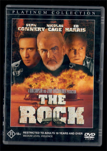 The Rock ,Nicolas Cage(DVD, 1996) | eBay Australia