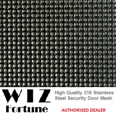 316 Stainless Steel Security Mesh Door Window Mesh Security Door Wire ...