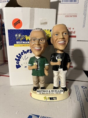 Milwaukee WI Radio Hosts Reitman and Mueller 94.5 WKTI FM Bobblehead ...