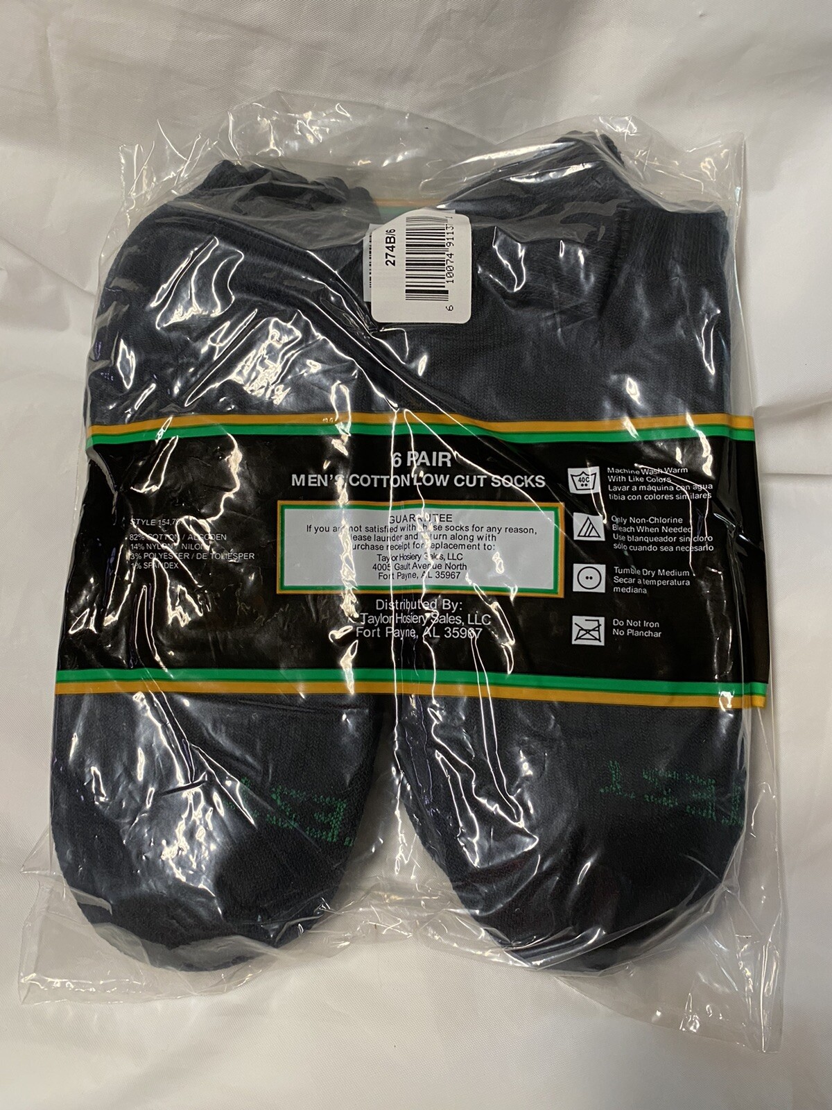 6 Pair Black Hytest Safety Footwear Low Cut Socks. Size 10-13 | eBay