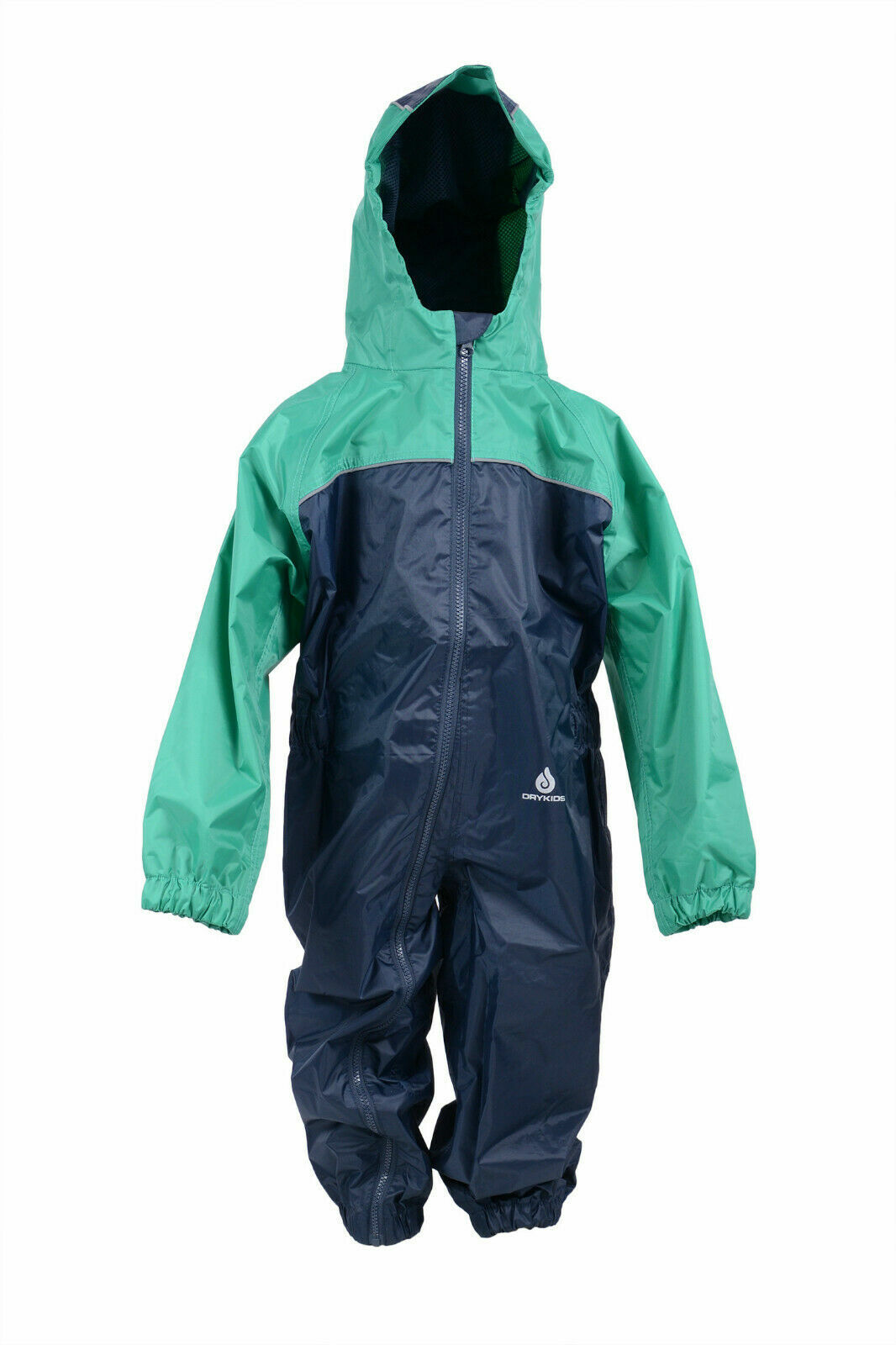 Dry Kids 2 Colour Waterproof Rainsuit, Childrens All in One Fun Dry ...