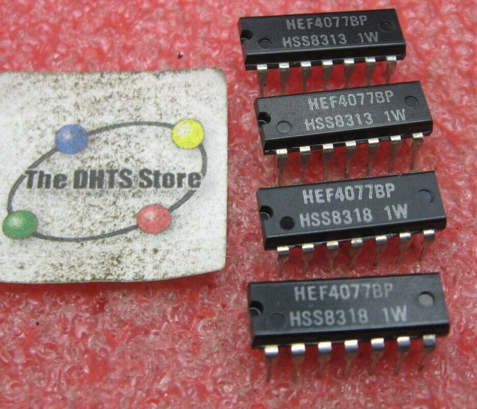 HEF4077BP IC CMOS Quad EX-OR Gate 4077 - NOS Qty 4 | eBay