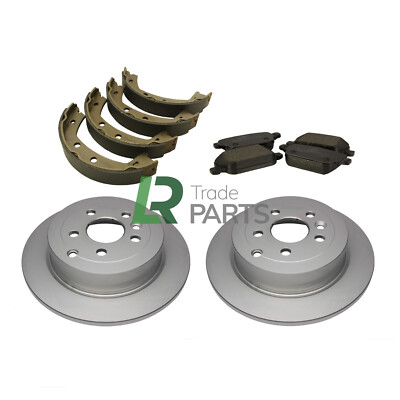 LAND ROVER FREELANDER 2 REAR BRAKE KIT DISCS, PADS & SHOES (2006-2014 ...
