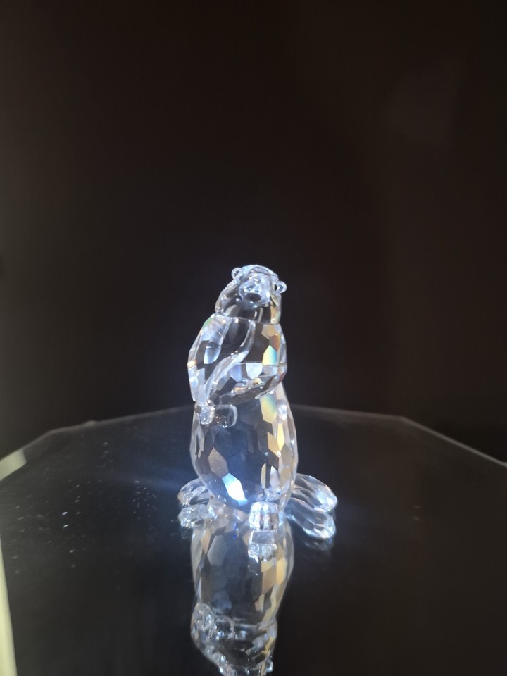 Swarovski Crystal Figurine, Murmeltier/Beaver, Rare, Box Included | eBay