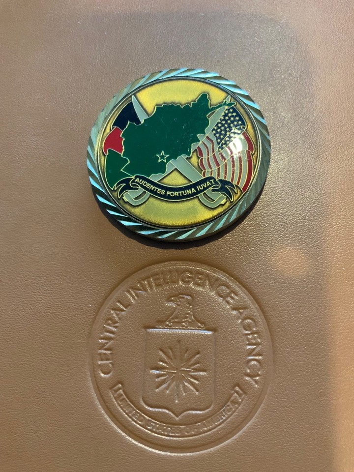 Central Intelligence Agency CIA SAC SOG Firebase Ghecko Kandahar Coin ...