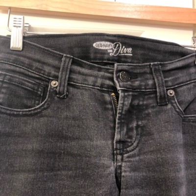 Old Navy The Diva Dark Gray Jeans 00 | eBay