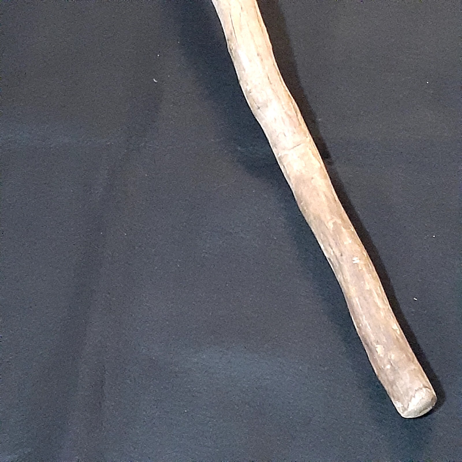 Vintage Walking Cane Staff Cypress Burl Wood Light C… - Gem