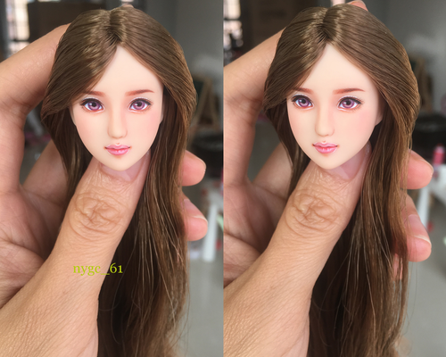 Obitsu 1:6 Beauty Girl Head Sculpt Fit 12'' Female PH UD LD Action ...