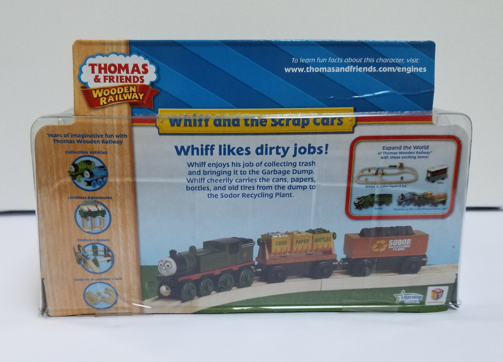 WHIFF & THE SCRAP CARS - Thomas Wooden Railway -- New & Sealed (RARE ...