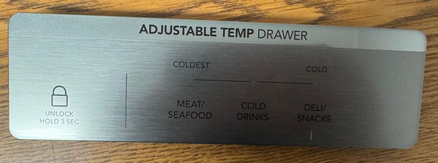 Frigidaire Refrigerator Temp Control Panel for GRFS2853AF4 open box ...