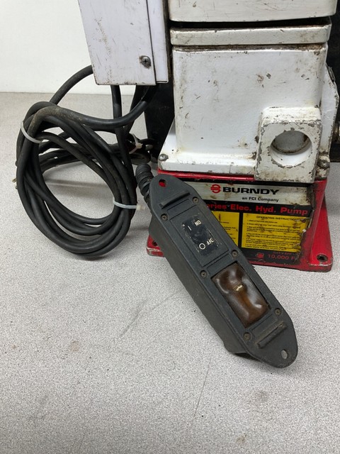 BURNDY EPP10 Lightweight Electric Hydraulic Pump for sale online | eBay
