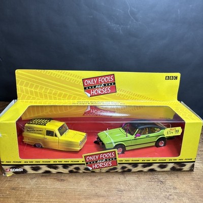 Only Fools and Horses Cars - Reliant + Capri Gift Set - 2003 CORGI ...