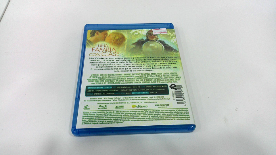 A Family With Class Blu Ray Jessica Biel Colin Firth Kristin Scott ...