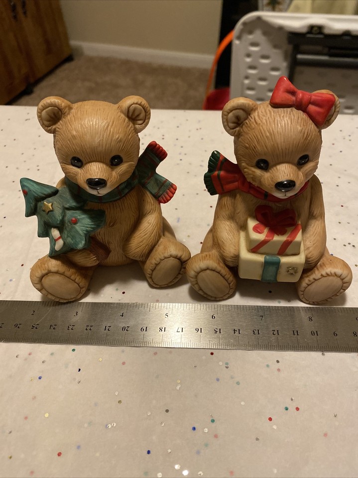 Home Interior Bears 5104 Very Gently Used Excellent Condition | eBay