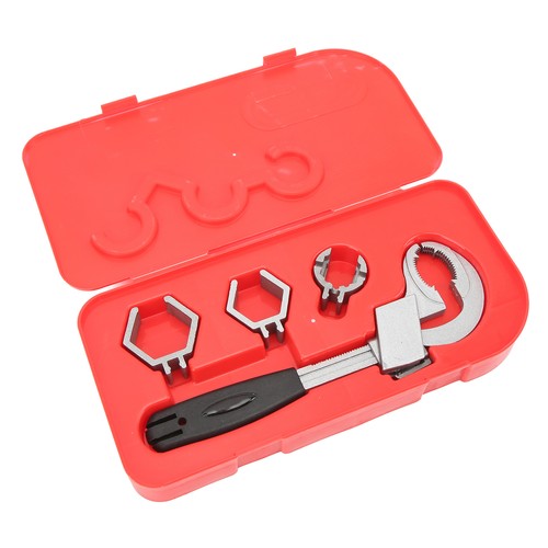 Sink Wrench Adjustable Spring Large Opening Faucet Spanner Plumbing ...