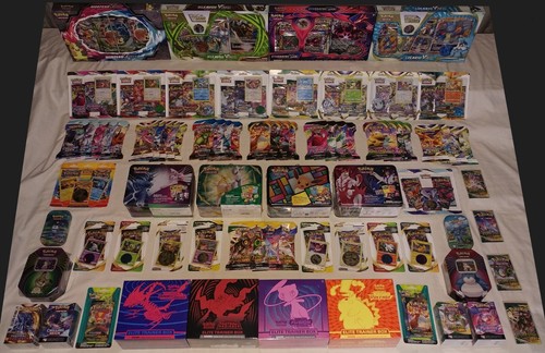 💥💥 HUGE POKEMON LOT SEALED - Same Amount of Packs to = 5 Full Booster ...