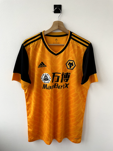 WOLVERHAMPTON HOME 2020/2021 FOOTBALL SHIRT SOCCER JERSEY CAMISETA ...