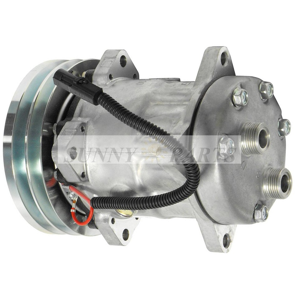 86993462 A/C Compressor 12V for Case 2366 5088 FLX3010 3150 A8000 650K ...