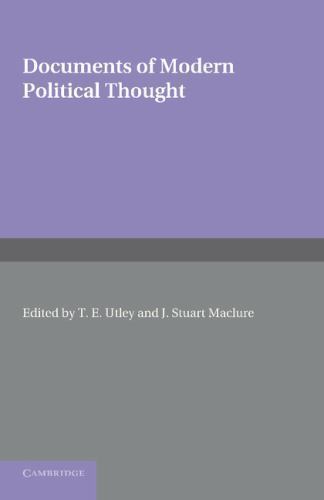 Documents of Modern Political Thought 9781107621794 | eBay