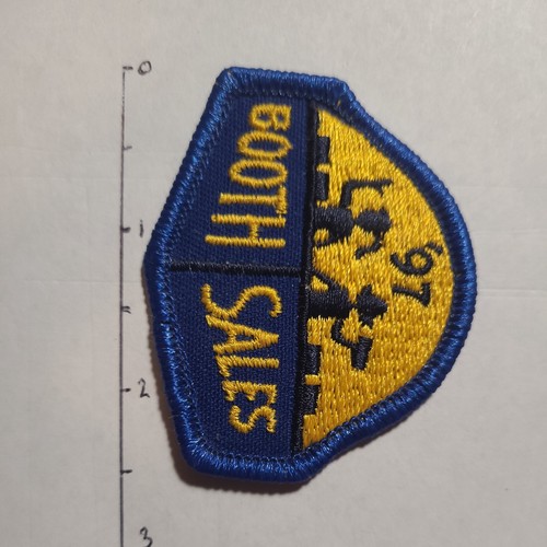 Booth Sales 1997 Girl Scout Patch | eBay