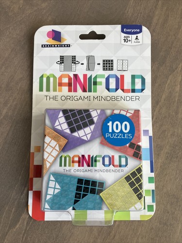 Manifold The Origami Mindbender by Brainwright 100 Puzzles NEW ...