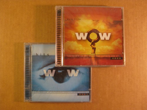 WOW Hits 2001 & 2002 - 30 Top Christian Artists (2 CD LOT) NEW/SEALED ...