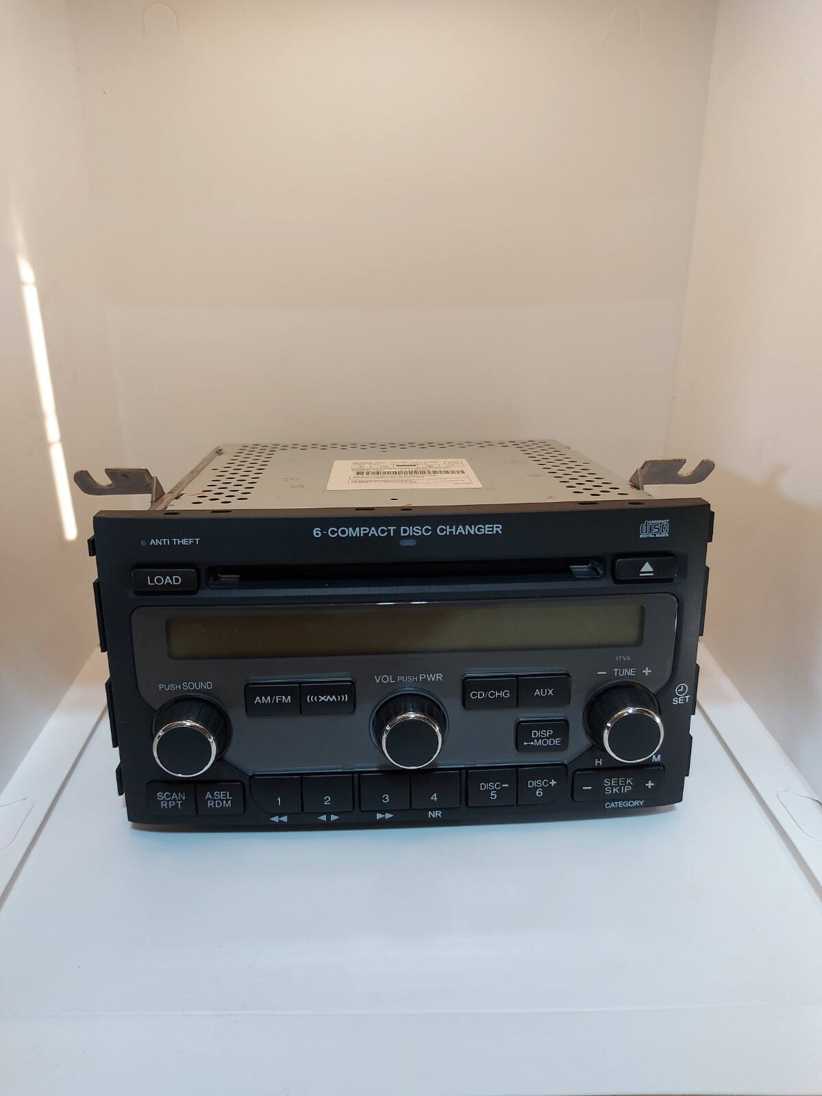 Panasonic 6 Disc CD Player Car Model 39100-S9V-A600 Used Honda Great ...