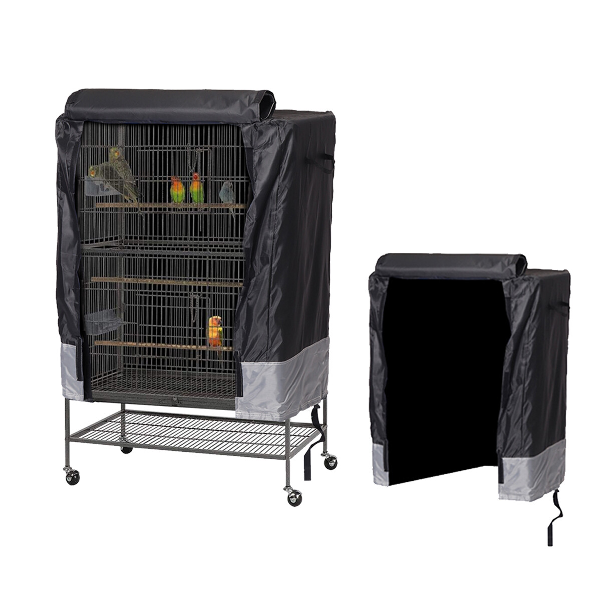 BIRD CAGE COVER BLACK LARGE 31*21*41in | eBay