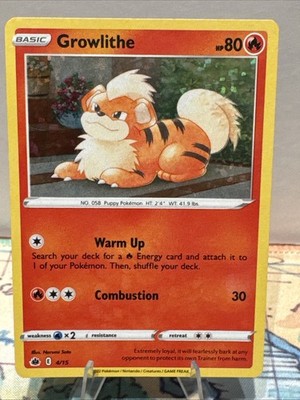 Growlithe 004/015 McDonald's 2022 Holo | eBay