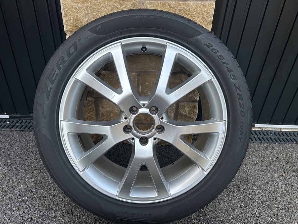 4 x Mercedes R Class Alloys and Pirelli PZero Tyres (265/45/ZR20 108Y ...
