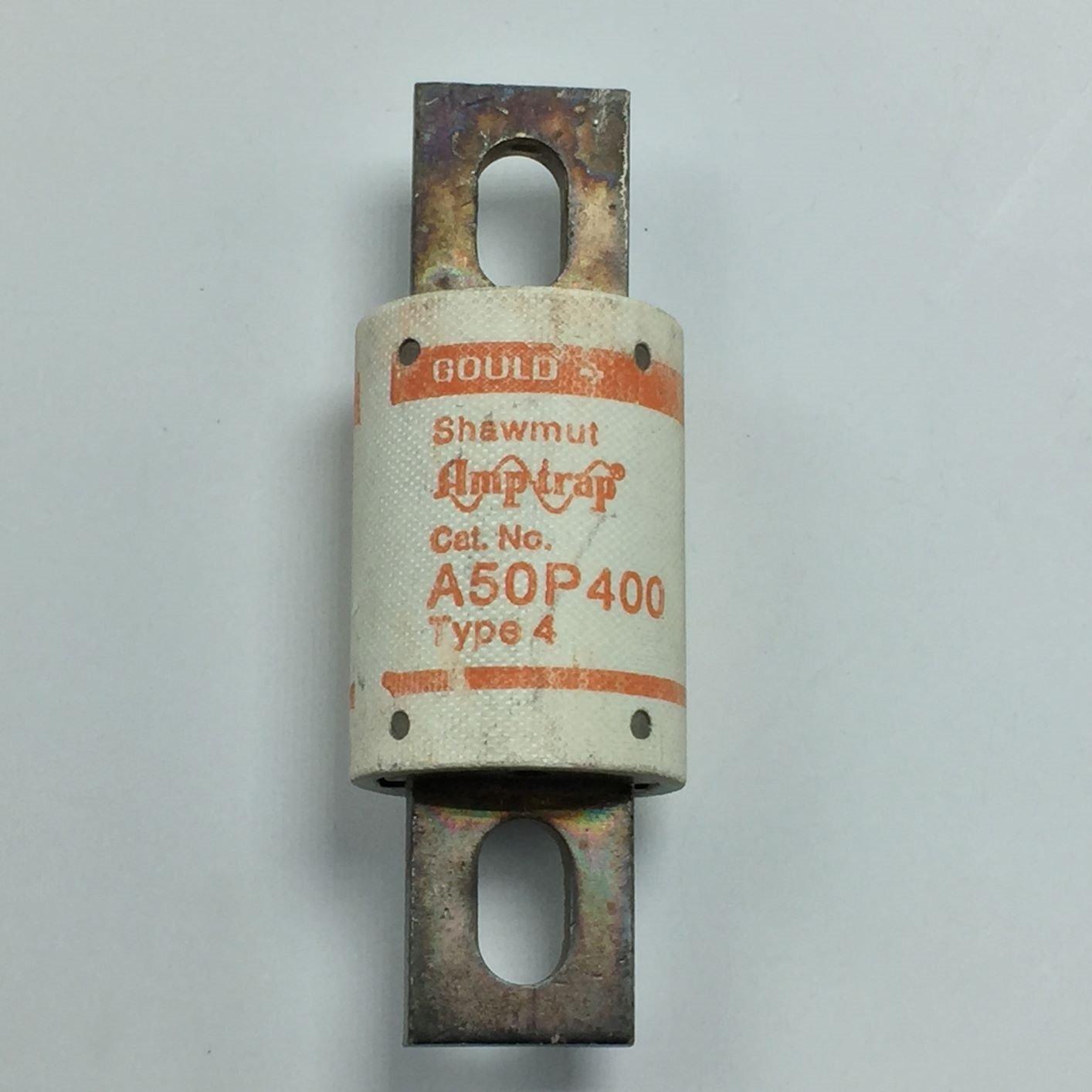Gould Shawmut A50P400 Amp-Trap Fuse, Type 4, 500VAC 450VDC 400Amp | eBay