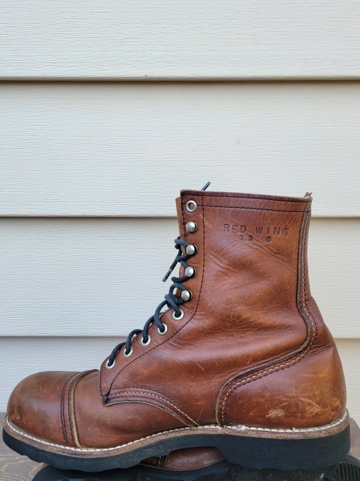 Discontinued Vintage Red Wing 915 Mens Boots Iron Ranger Style | eBay