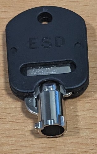 LAUNDRY REPLACEMENT PART ESD TUBULAR MONEY BOX KEY CODED 4843 | eBay