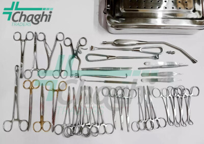 Tracheostomy Surgical Surgery Orthopaedic Instruments 32 PCs Set Chaghi ...
