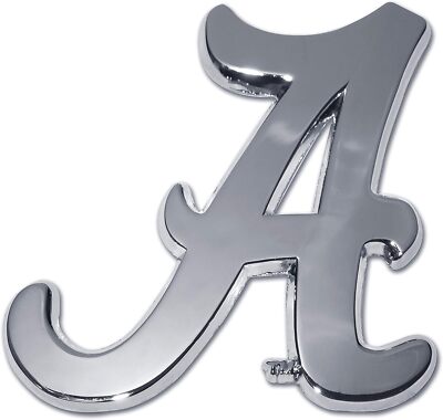 NCAA Auto Emblems-Chrome-Metallic Premium Edition Adhesive USA TX FREE ...