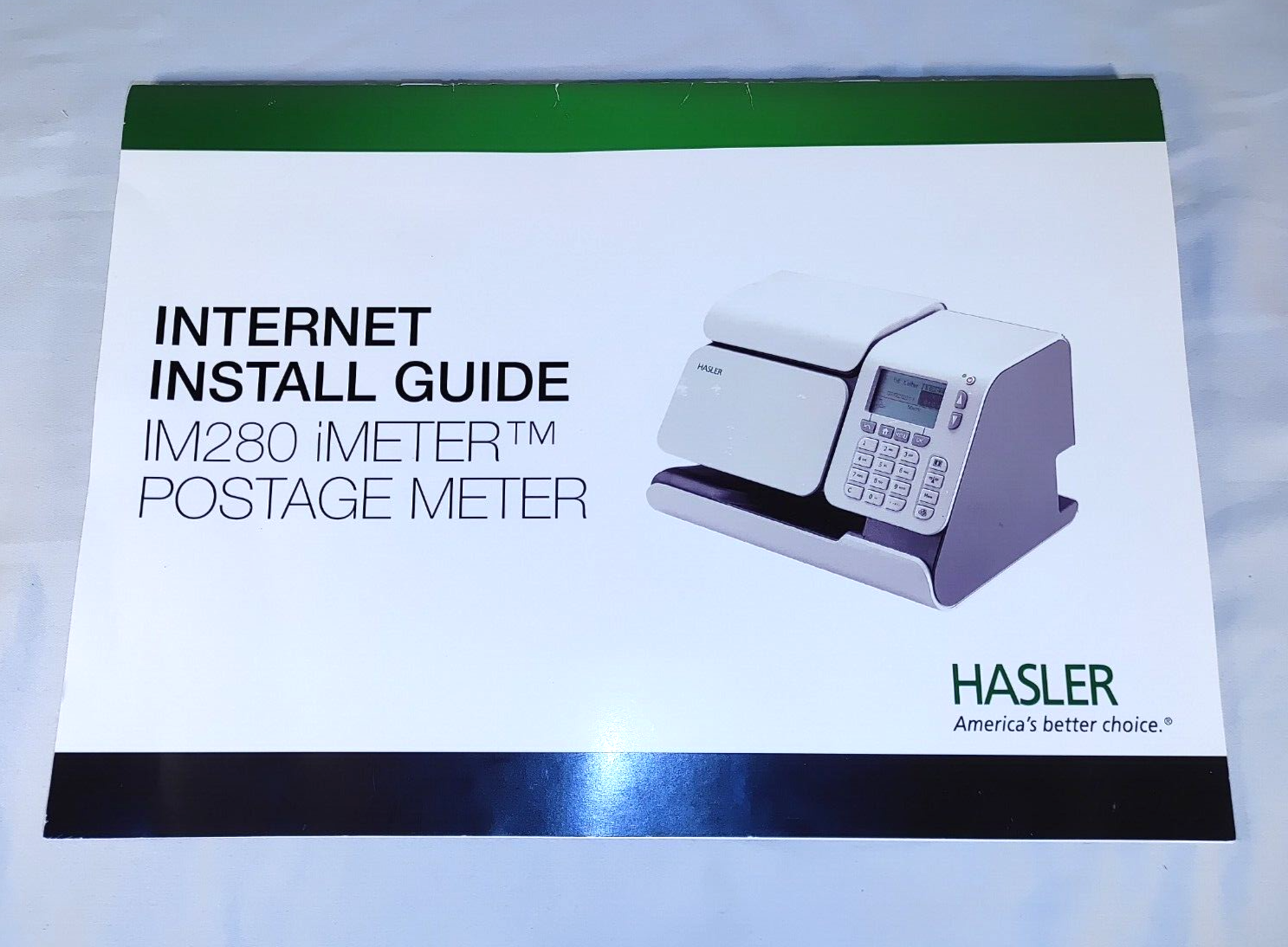 Hasler Neopost User Manual Internet Install Guide for IM280 Postage ...