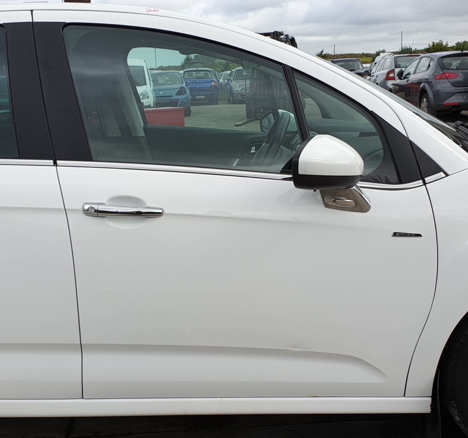 Citroen C3 Mk2 5 Door 2009-2016 Front Door Right Side Banquise White ...