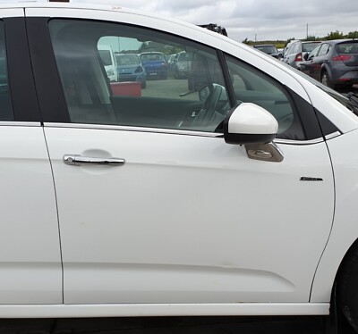 Citroen C3 Mk2 5 Door 2009-2016 Front Door Right Side Banquise White ...